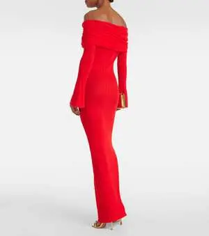 AYA MUSE Off-shoulder Maxi Dress