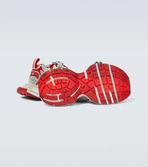 Balenciaga 3xl Mesh Sneakers - Red