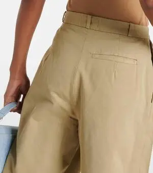 AGOLDE Becker Wide-leg Cotton Twill Chinos