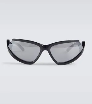 Balenciaga Side Xpander Cat Eye Sunglasses - Black