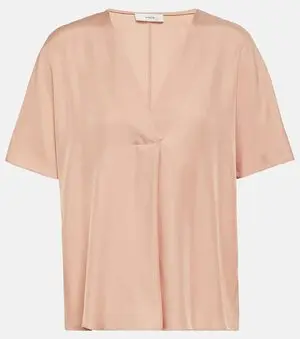 Vince Silk-blend Top