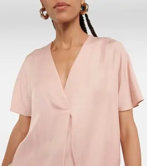 Vince Silk-blend Top