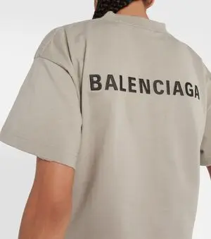 Balenciaga Logo Cotton T-shirt