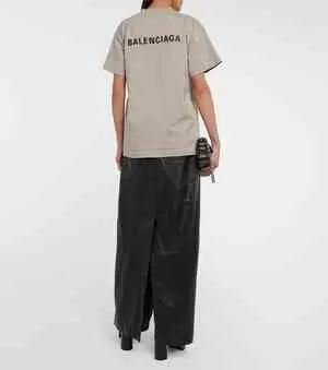 Balenciaga Logo Cotton T-shirt