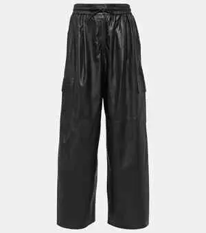 Yves Salomon Black Wash Pants For Women