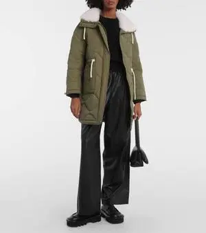 YVES SALOMON Leather Pants