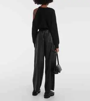 YVES SALOMON Leather Pants