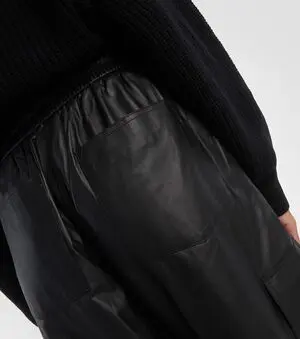 YVES SALOMON Leather Pants