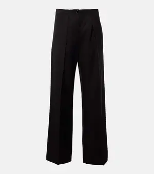 Acne Studios Mid-rise Wide-leg Pants