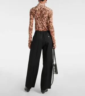 Acne Studios Mid-rise Wide-leg Pants