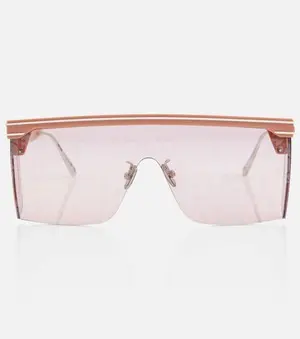 Dior Diorclub M1u Flat-brow Sunglasses - Pink