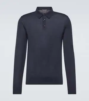Dolce & Gabbana Cashmere Polo Sweater