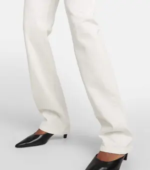 Tory Burch Mid-rise Straight Jeans
