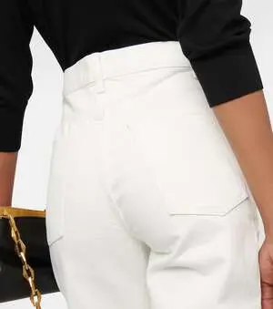 Tory Burch Mid-rise Straight Jeans