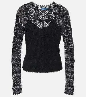 Polo Ralph Lauren Layered Cotton Lace Top