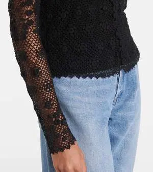 Polo Ralph Lauren Layered Cotton Lace Top