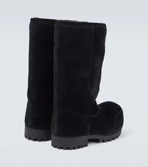Balenciaga High Suede Boots