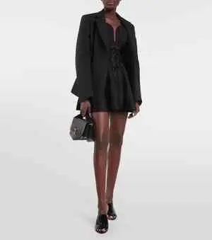 Alaïa Pleated Mini Skirt
