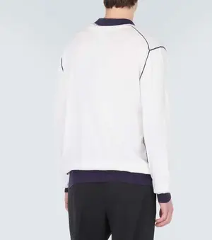 Dolce & Gabbana Silk Polo Sweater