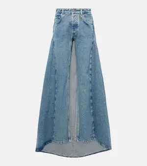 Jean Paul Gaultier Light Wash Jeans For Women