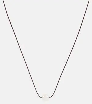 SOPHIE BUHAI Emilie Choker With Freshwater Pearl - White