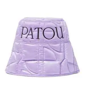 PATOU Logo Quilted Bucket Hat