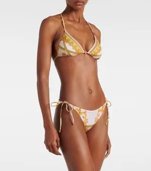 Versace La Coupe Des Dieux Bikini Bottoms - Beige