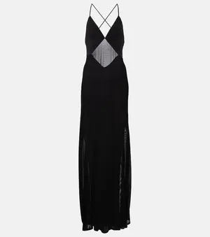 Staud Sheer Evening Dresses