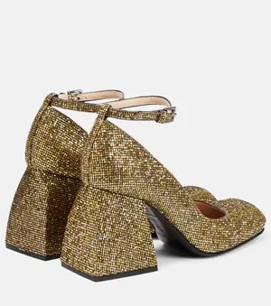 NODALETO Bulla Babies Crystal Pumps