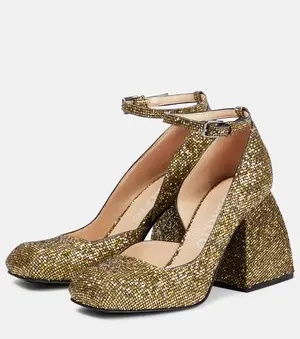 NODALETO Bulla Babies Crystal Pumps