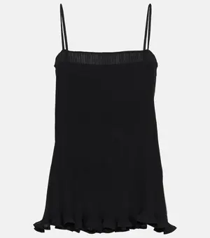 TOTEME Plisse Top - Black