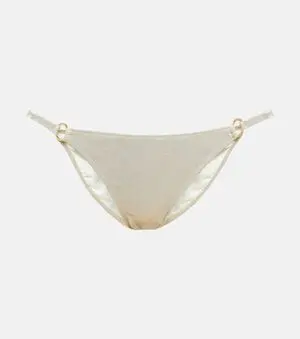 Melissa Odabash St. Barths Bikini Bottom - Gold