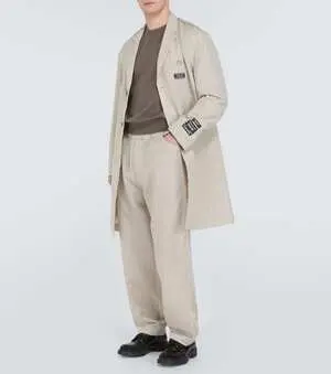 Undercover Pinstripe Wide-leg Trousers