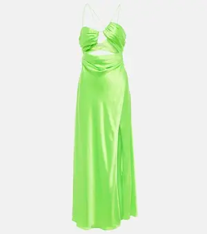 THE SEI Cutout Silk Gown