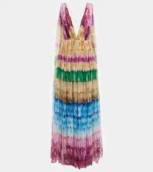Valentino Garavani Printed Silk Gown - Multicoloured