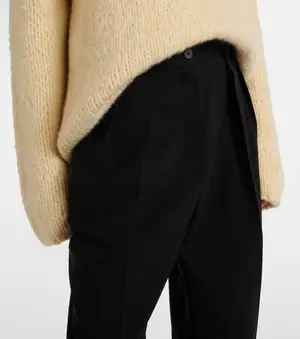 THE ROW Igor Wide-leg Wool-blend Pants
