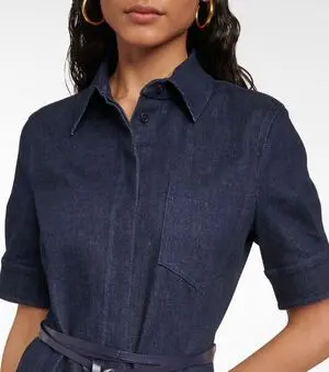 Altuzarra Kieran Denim Midi Dress