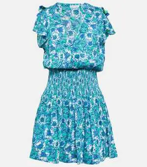 Poupette St Barth Rachel Minidress - Blue