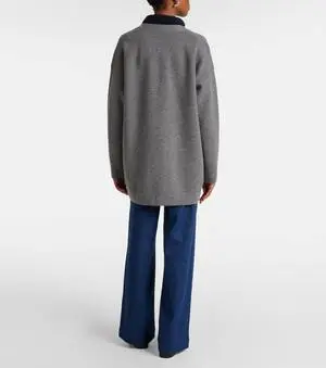 Vince Oversized Wool-blend Cardigan