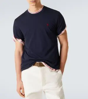 AMI Paris De Cœur Cotton T-shirt - Blue