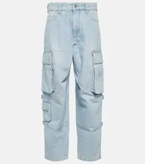 Isabel Marant Étoile Elore Denim Cargo Pants