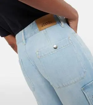 Isabel Marant Étoile Elore Denim Cargo Pants