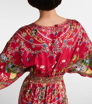 Camilla Printed Maxi Dress - Multicoloured