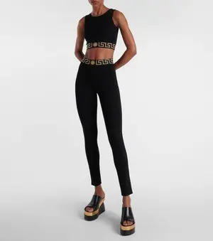 Versace Greca Border Leggings
