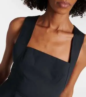 Staud Mini Teresa Cotton Minidress