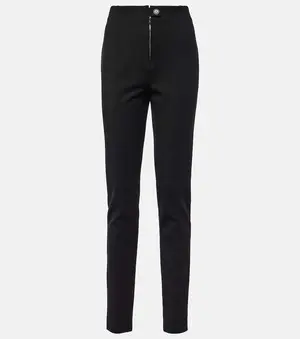 Alaïa High-rise Gabardine Leggings