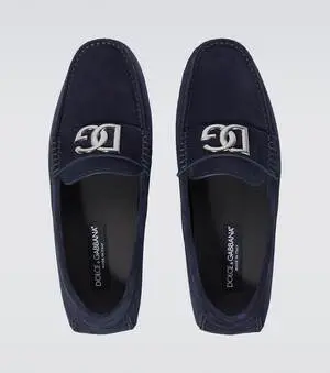 Dolce & Gabbana Dg Suede Loafers