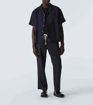 FRAME Logo Cotton Jersey T-shirt - Black