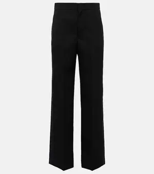 Isabel Marant Scarly Wide-leg Wool Pants