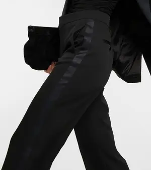 Isabel Marant Scarly Wide-leg Wool Pants